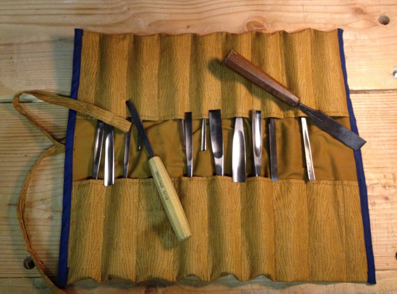 New Chisel Roll Badger Woodworks